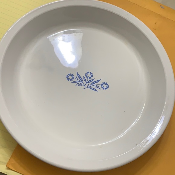 Corningware | Kitchen | Corning Ware Blue Cornflower Baking Dish Pie ...